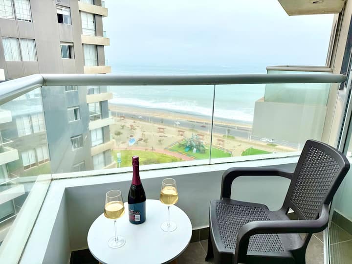 Apartamento Frente Al Mar De 1 Dor - San Miguel - Lima
