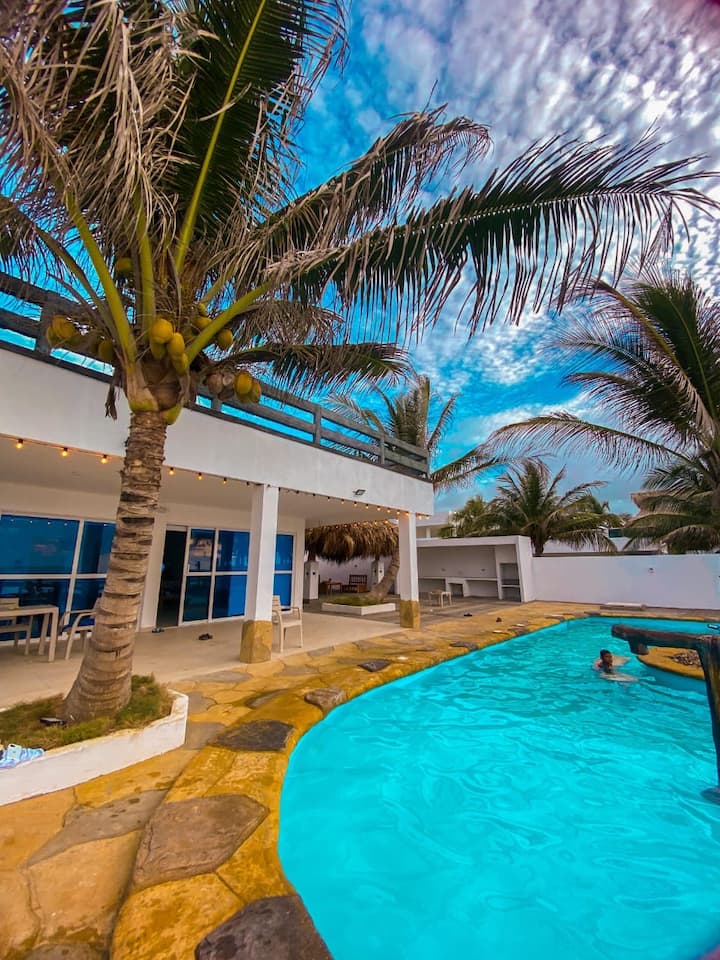 Esencial - Casa De Lujo Con Acceso Directo Al Mar - Puerto Escondido