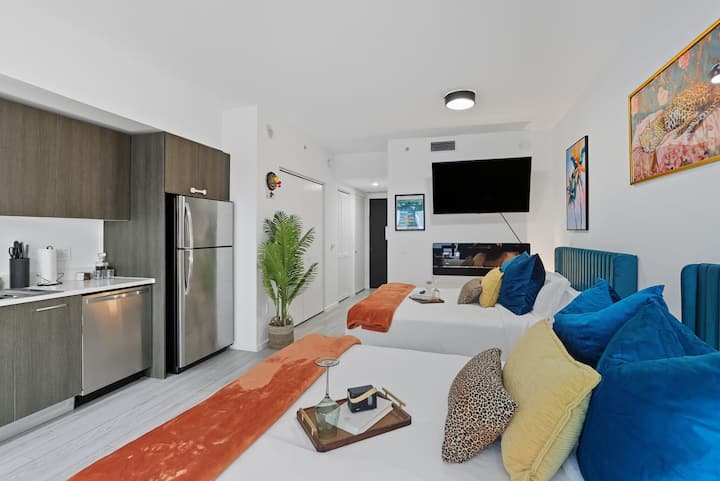 Stylish Retreat/deck&pool/heart Of Wynwood - Miami