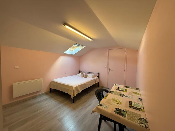 Face à La Gare - Chambre 8 - Roanne