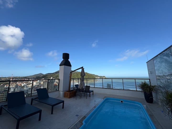 Apto Vista Mar, Com Piscina, Próximo Da Praia - Penha