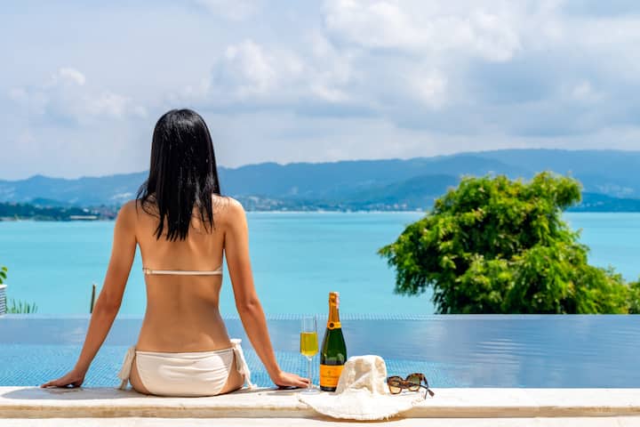 Brand New Renovated 4br Private Pool Games Room - Ko Samui