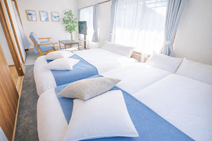 Direct Tram To Kumamoto Castle｜38㎡｜long Stay｜5pax - Kumamoto