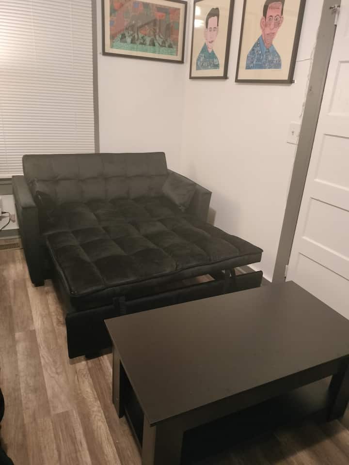 Queen Bed, Couch, Kitchenette, Full Bathroom, Tv - Summerville, GA