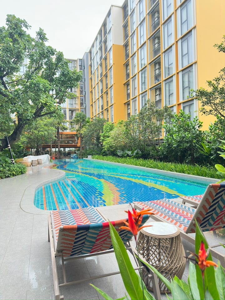 Modern 2-br Condo W/ Pool, Gym New Build 2025 - Changwat Phuket