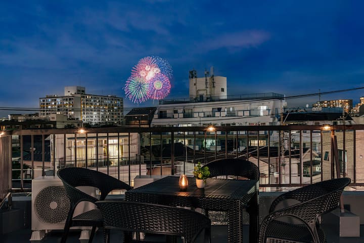 Central Tokyo/3br/10ppl/sky Terrace/ueno/ikebukuro - Tokyo