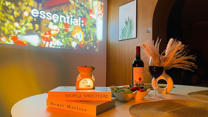 201-파티룸#닌텐도45종#파티최적화#넷플릭스 Ott  빔Pjt#한강라면과 빵,커피 조식 - Incheon