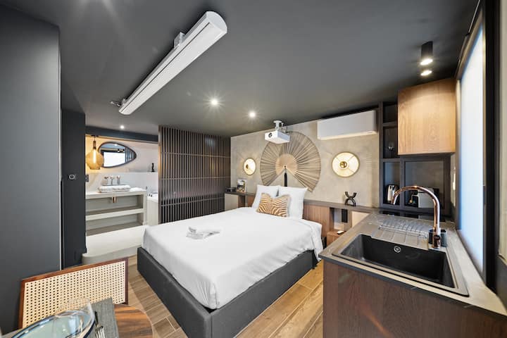 La Suite Sénégal - Balnéo•rétroprojecteur•clim - Dijon