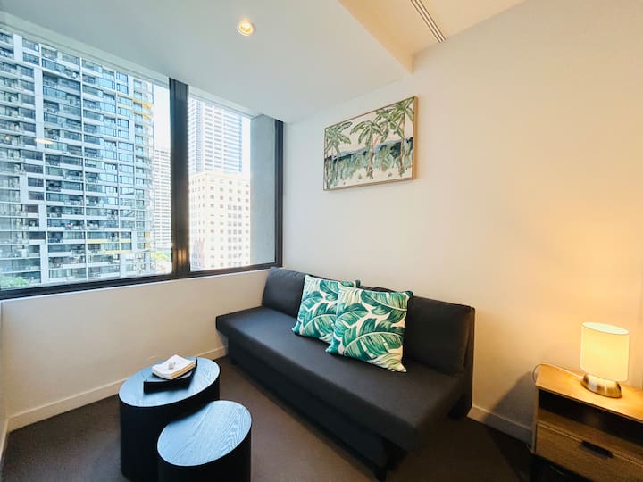 Cityview/balcony/heated Pool/sauna/tram/(hdss05a) - Melbourne