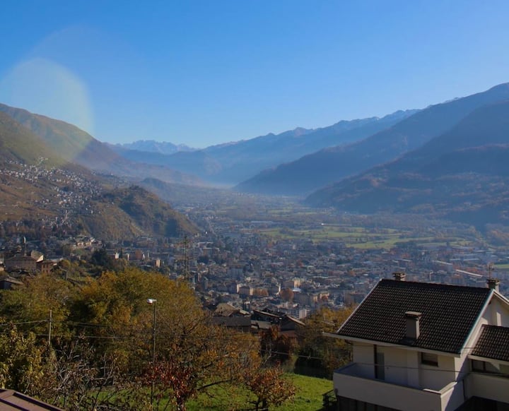 Ca’ Pranayama - Appartamento Panoramico Sant’anna - Sondrio