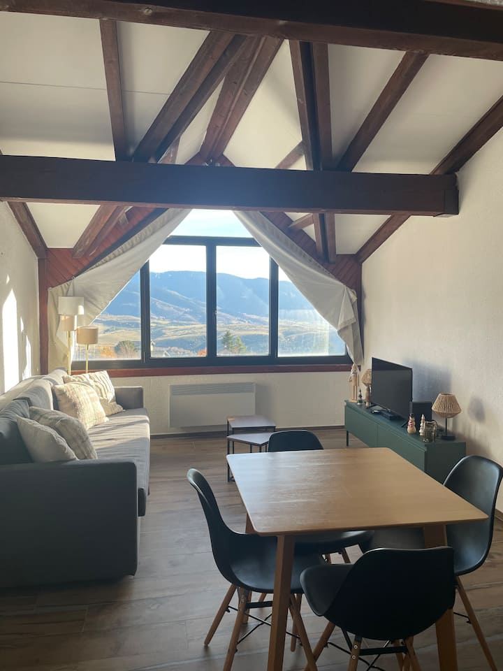 Appartement Cosy Avec Vue Panoramique - Llívia