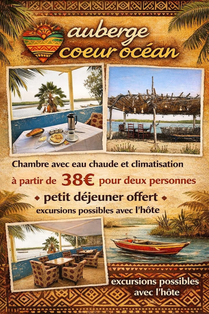 Auberge Cafétéria Restaurant Rue Jean Colin Samba - Sénégal