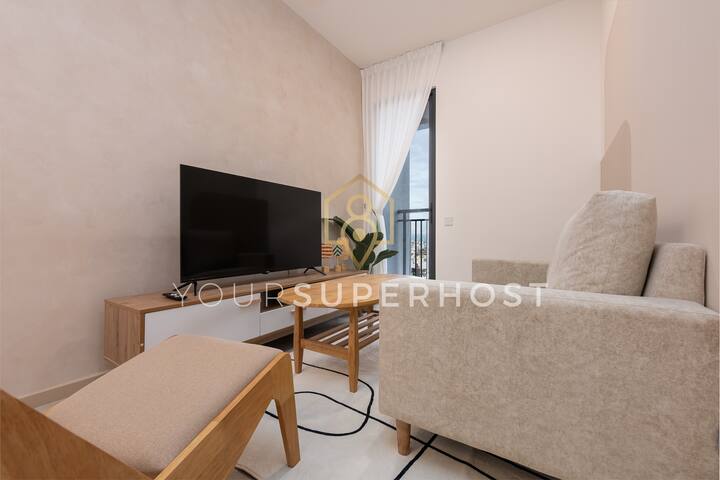 Georgetown【last Min-10%】full Kitchen 2br~skypool - Penang