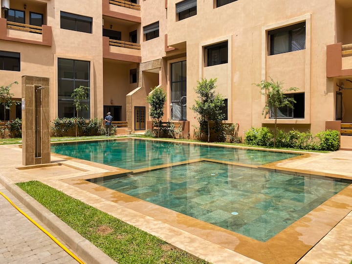 Grand Duplex 4 Ch. Terrasses & Piscines –Marrakech - Marrakech