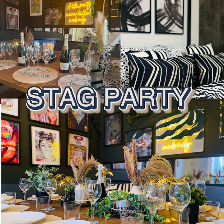 Stag House! £150 Per Person, 2nights.16guests - Bournemouth