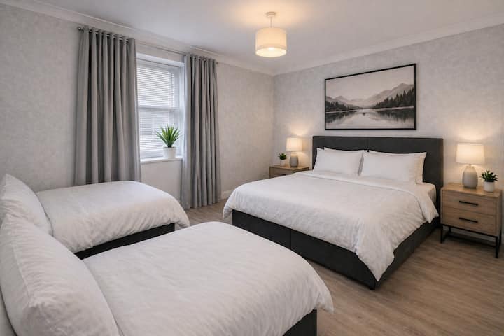 4br House | Central. 4 Mins To The Beach - Bournemouth
