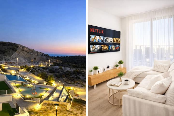 Entire Sea-view Villa Private Retreat In Finestrat - Spain