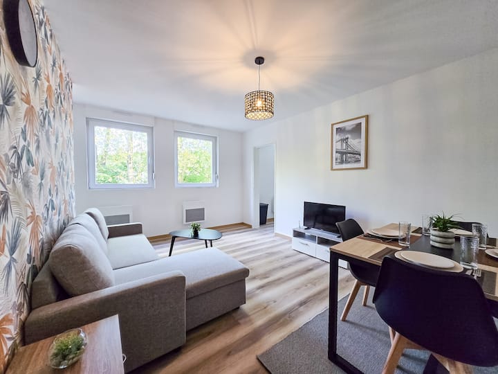 Carl'apartment4 Professionnel Famille Wifi Parking - Saint-Avold