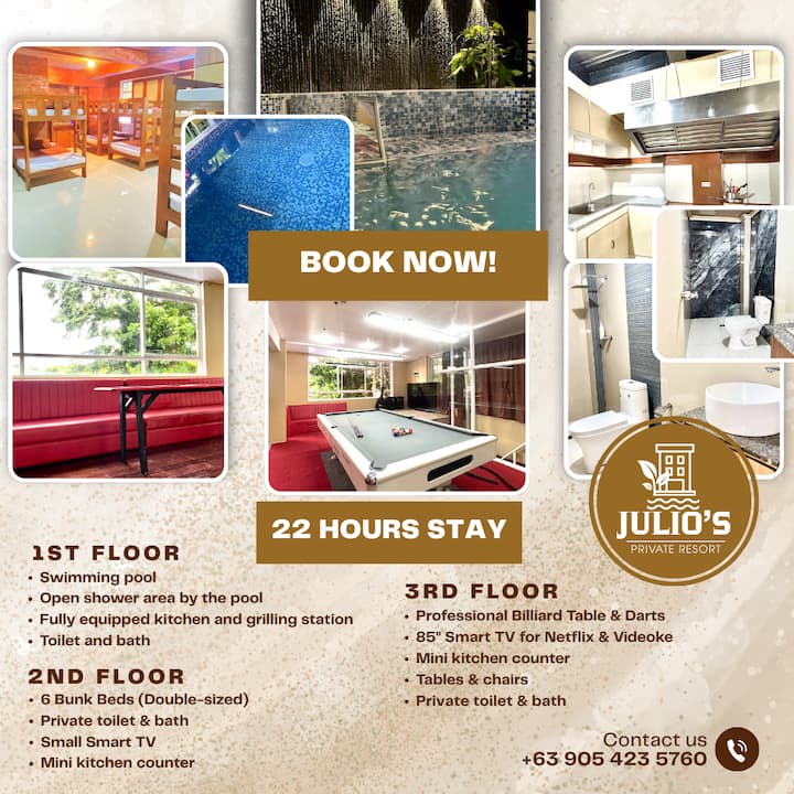 Julio’s Private Resort | Biñan Laguna - Biñan