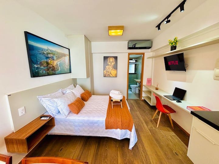 Studio De Luxo Na Barra - Barra, Brazil