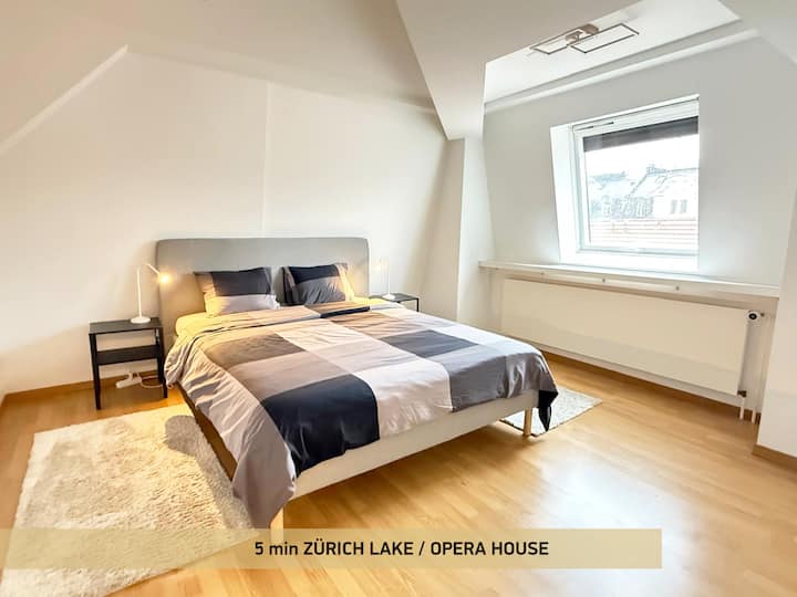 Quiet City Apartment Near Lake & Opera - Zurich main station