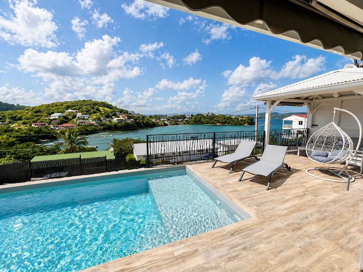 Villa Swim - Piscine - Vue Mer - 25 M De La Plage - Martinique