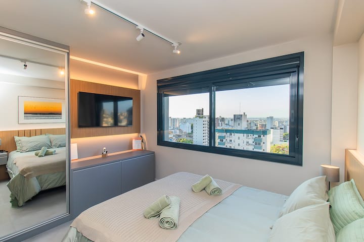 Studio Moderno Com Vista | Moinhos De Vento, Poa - Porto Alegre