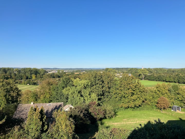 20 Km Fernsicht, 3 Zimmer Wohnung Mit Klimaanlage - Marbach am Neckar