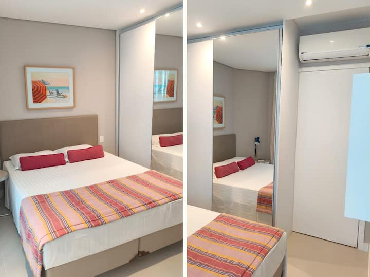 Unique Residence Com Vista Mar E Garagem - Santos