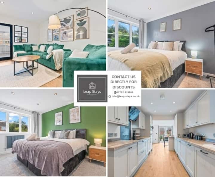 Contractor 5-bed Stay With Wifi & Parking - Mold