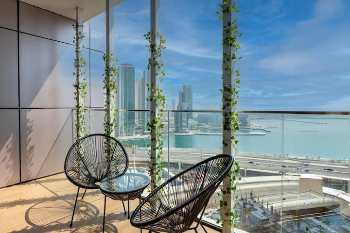 1br Canal Views|large Balcony| Upgraded|al Maryah - Abu Dhabi