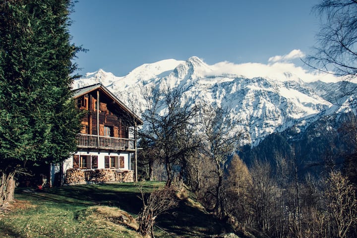 Le Guret, Séjour En Nature Face Au Mont-blanc - Passy
