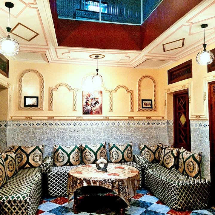 Exclusive 4-room Riad Authentic & Private Escape - Marrakesh