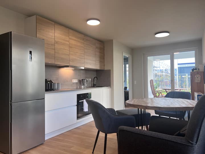 Two Rooms New Cozy Flat With Private Garden - Munich