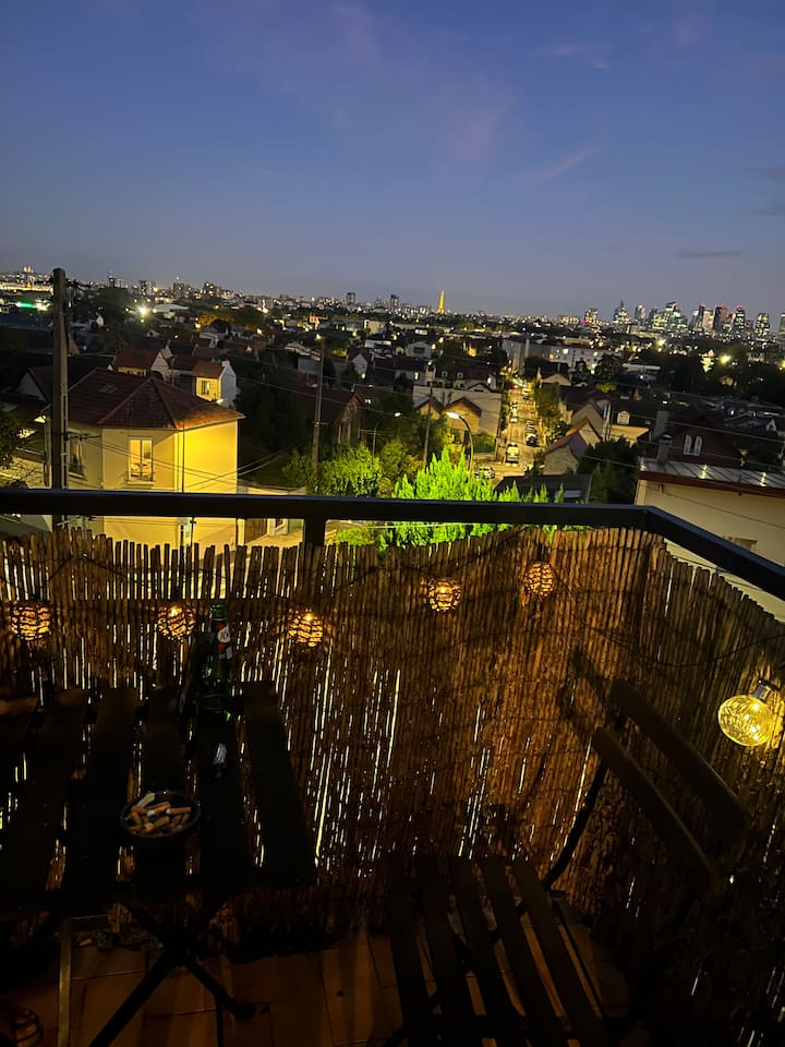 Appartement Avec Vue Magique Sur Paris - Argenteuil