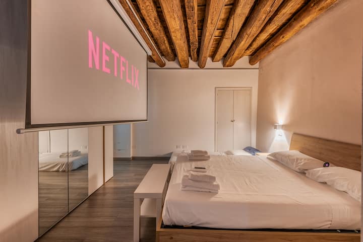 [Private Cinema]-[citta’ Alta]•wifi•a/c - Bergame