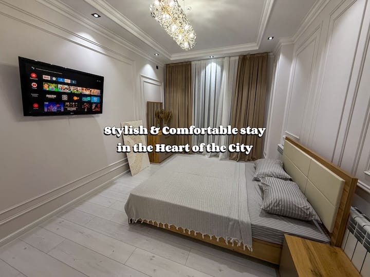 Stylish & Comfy Stay In The Heart Of The City - Taskent