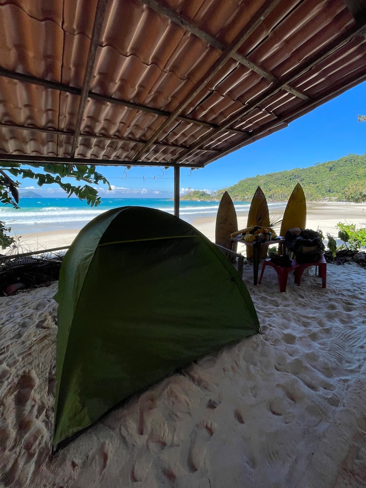 Camping Completo Na Praia Do Aventureiro - Ilha Grande