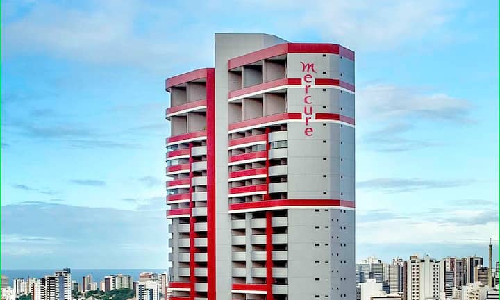 Flat Boulevard Side - Completo - Excelente! - Rio Vermelho