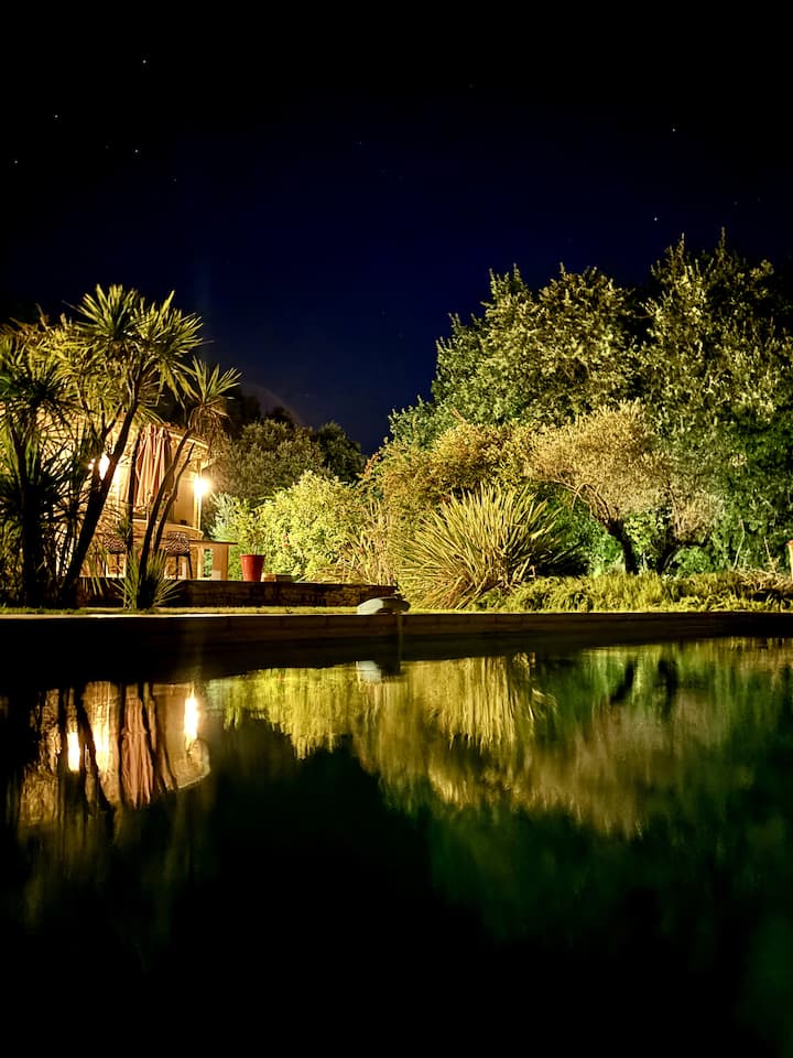 Maison De Caractère En Pierre Avec Piscine Et Spa. - Gard