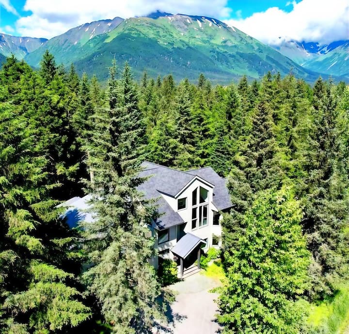 Luxury & Space! Sauna, Mtn Views, Master Suite - Girdwood, AK