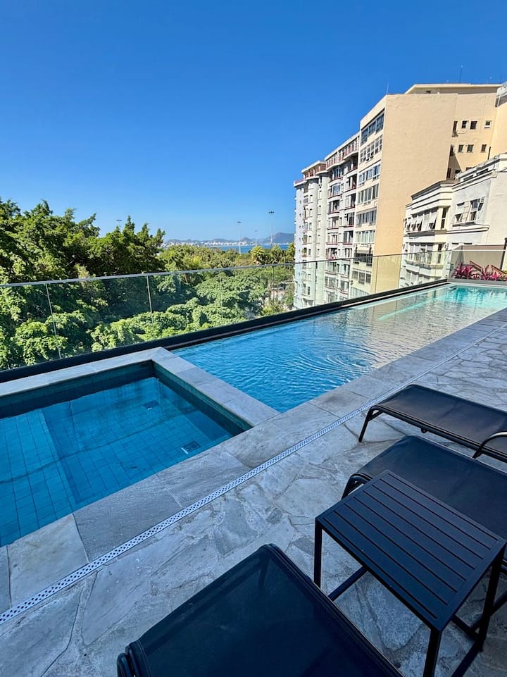 Charmoso Studio Na Glória Com Cama Queen - Rio de Janeiro