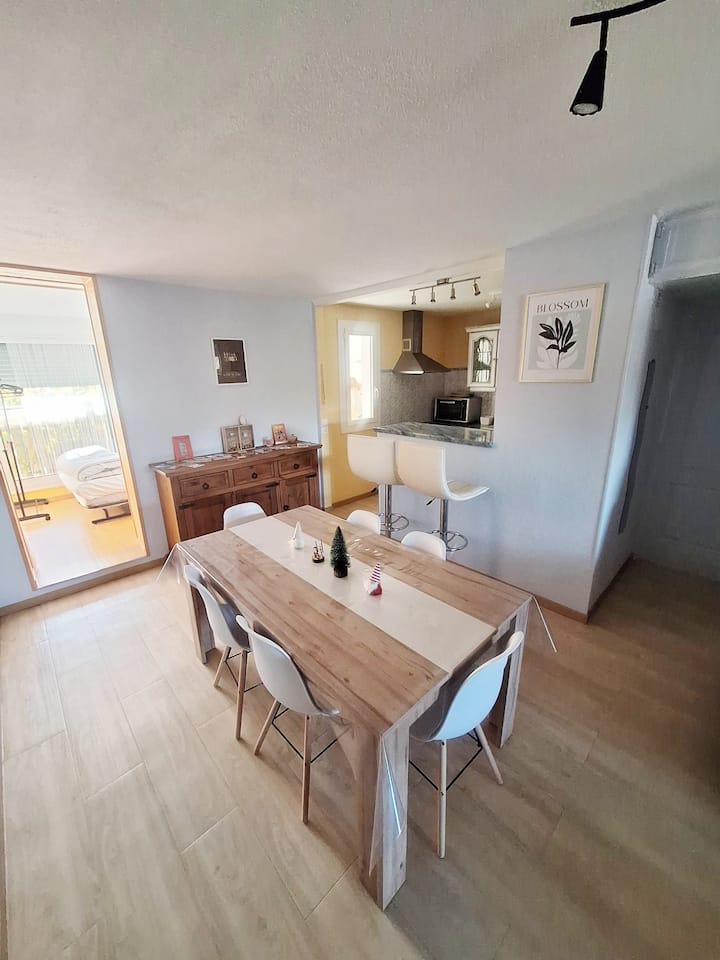 Bel Appartement 3 Chambres+piscine à 2 Pas Du Port - Narbonne