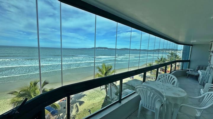 Apartamento Frente Ao Mar Com Vista Deslumbrante - Itapema