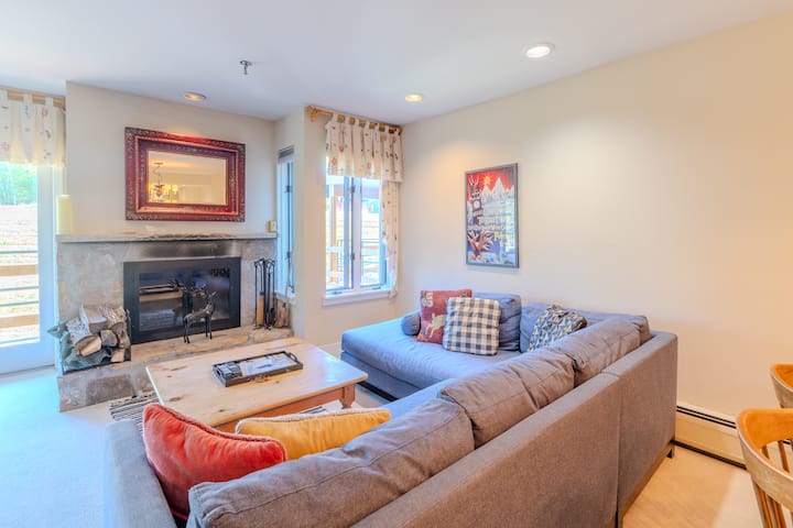 Stratton Ski On/off, King Bed, Fp, Walk To Village - Stratton