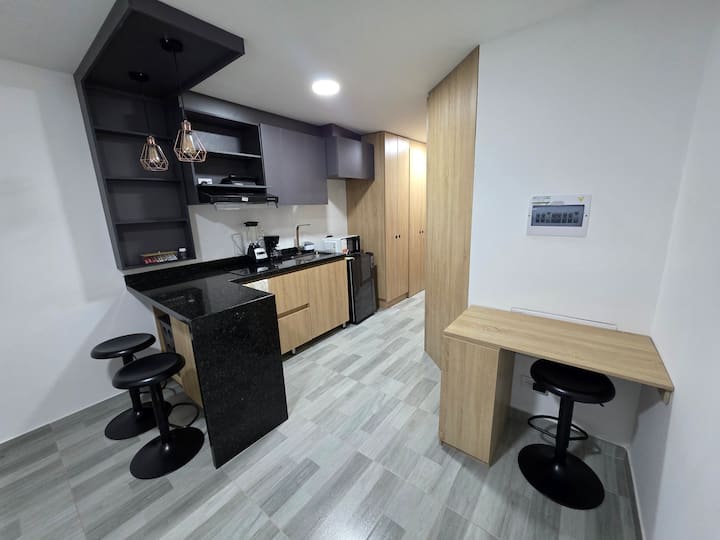 Apartaestudio Con Vista Increíble Y Ducha Spa - Cota