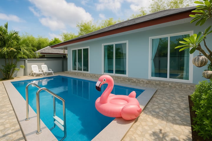 Family Villa With Pool, Garden Near Aonang Beach - Ao Nang