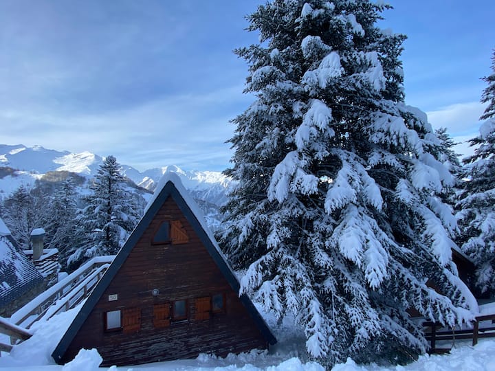 Chalet Cosy Au Cœur De Guzet - Guzet-Neige