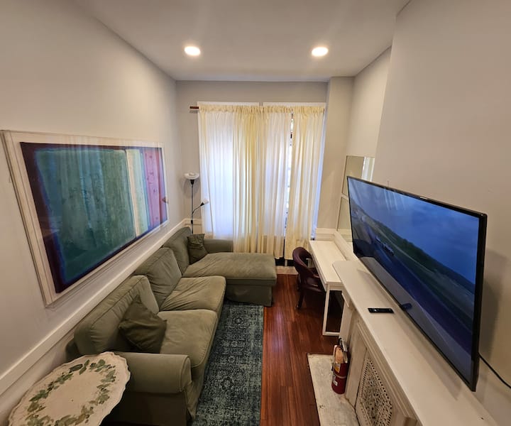 Charming Newly Renovated Full-floor In Brownstone - Harrison, NJ