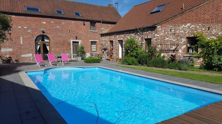 Duplex 5 Personnes Au Bord De La Piscine - Seneffe